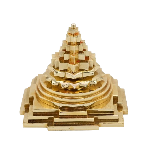 Buy Premium Gold-Plated Shree Yantra in Pure Brass – Symbol of Wealth ...